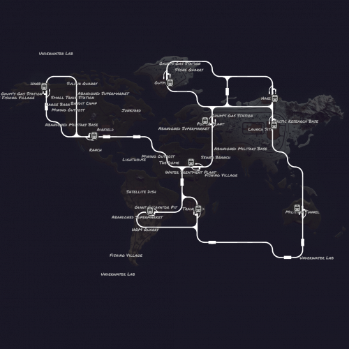 World Map - Maps - WeOxide Marketplace ¬ Rust Custom Maps ¬ Prefabs ¬ ...