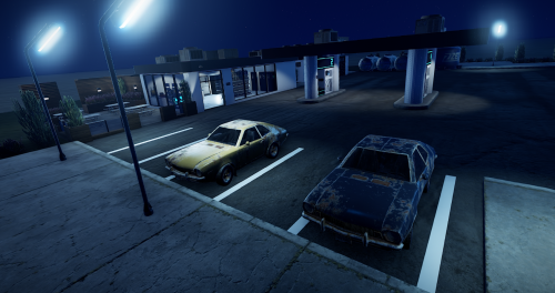 RP Gas Station - Prefabs - WeOxide Marketplace ¬ Rust Custom Maps ¬ ...