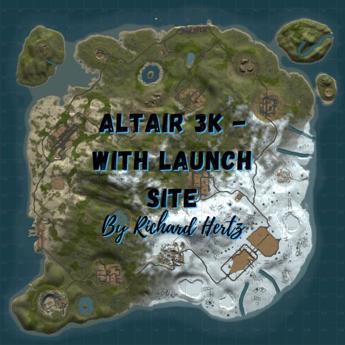 Altair 3K - With Launch Site - Maps - WeOxide Marketplace ¬ Rust Custom ...