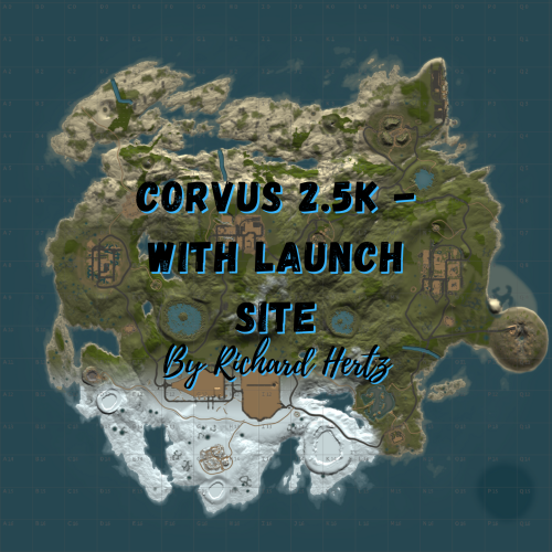 Corvus 2.5K - With Launch Site - Maps - WeOxide Marketplace ¬ Rust Custom Maps ¬ Prefabs ¬ ...