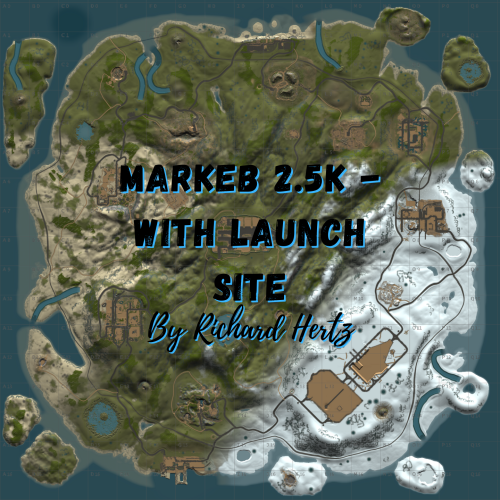 Markeb 2.5K - With Launch Site - Maps - WeOxide Marketplace ¬ Rust ...