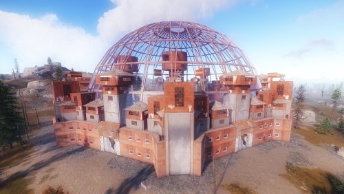 Arena Dome Monuments Weoxide Marketplace ¬ Rust Custom Maps ¬